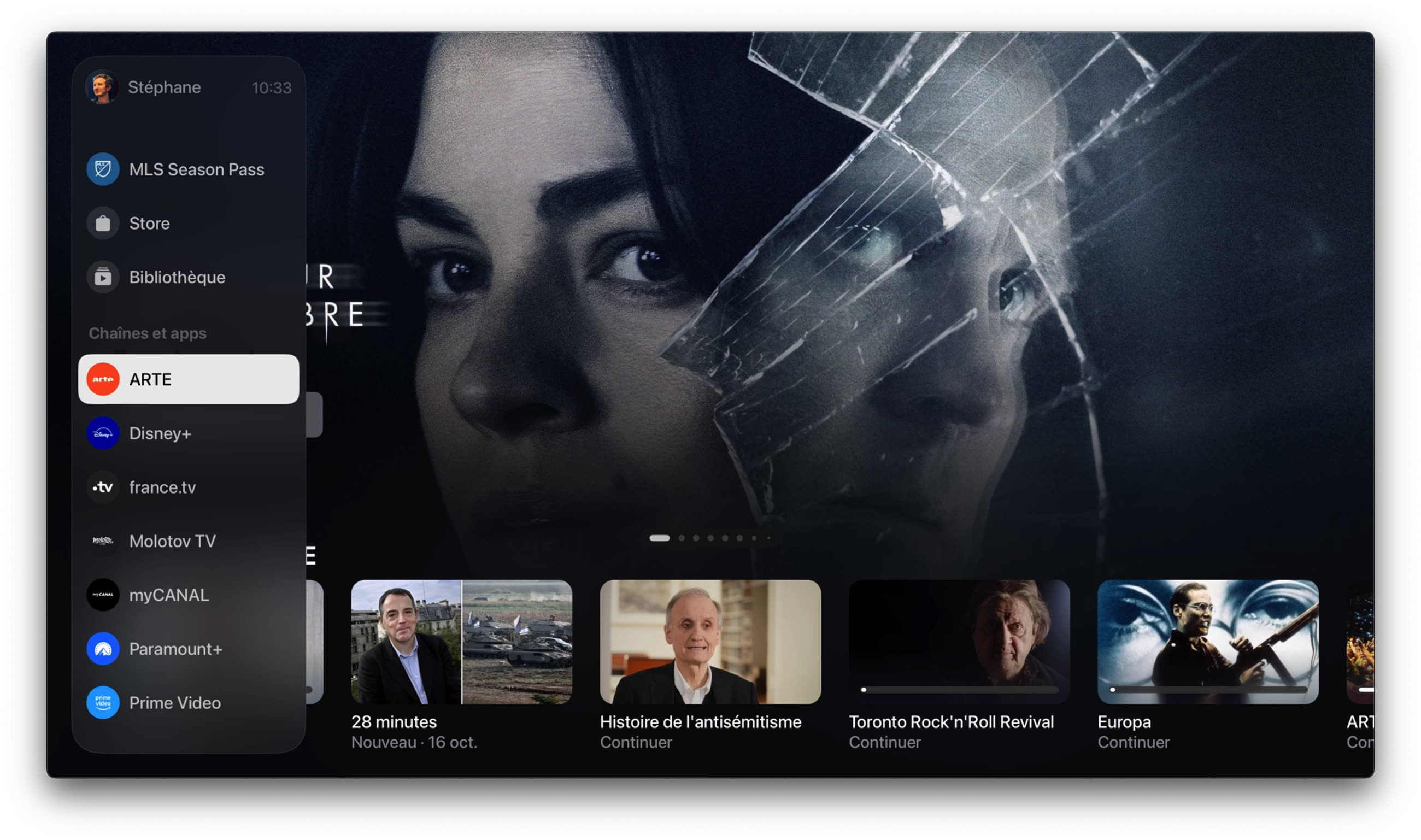 L'app Apple TV devient plus lisible sur tvOS 17.2 avec sa nouvelle ...