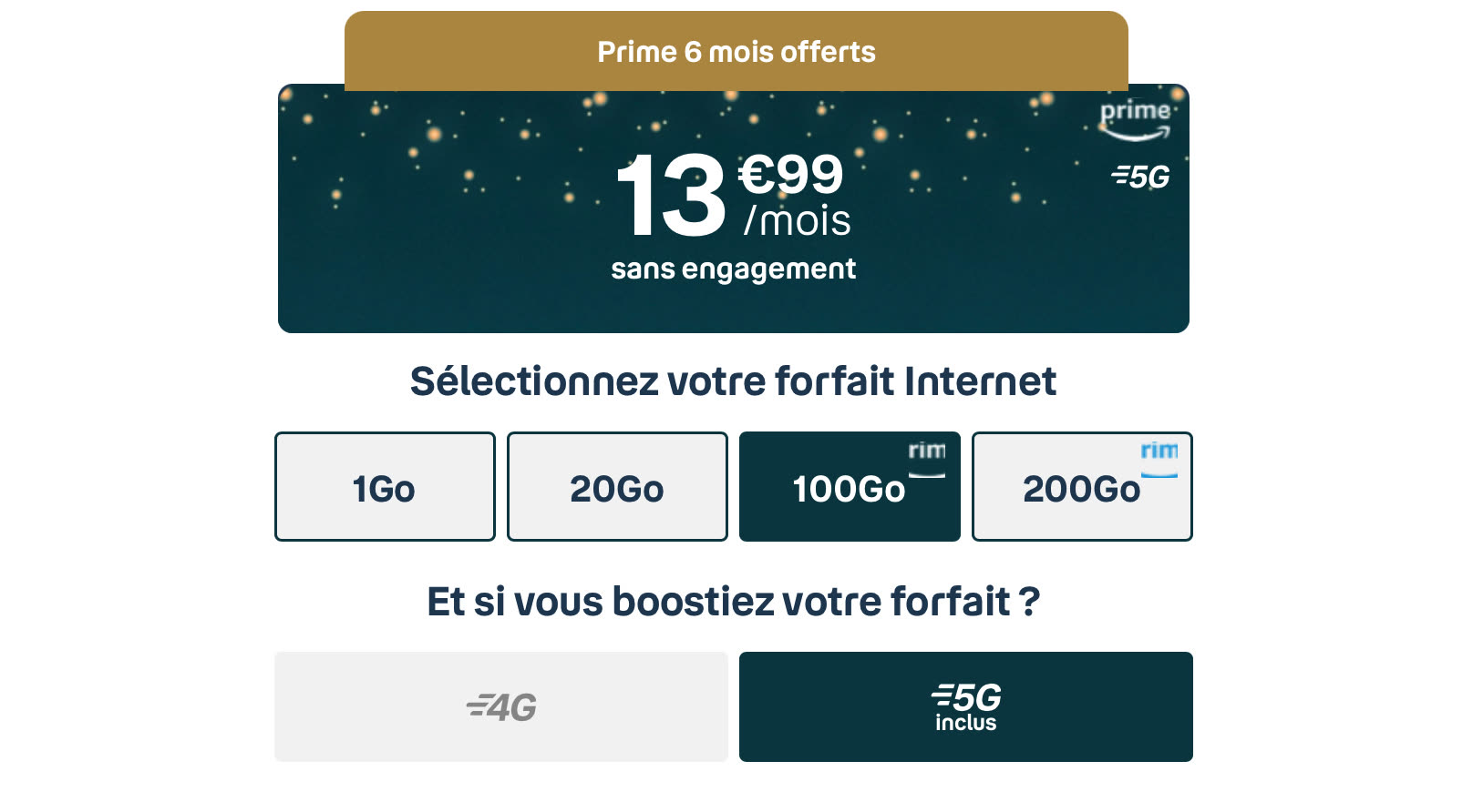 B&You met 6 mois d'Amazon Prime dans ses forfaits 5G - iGeneration