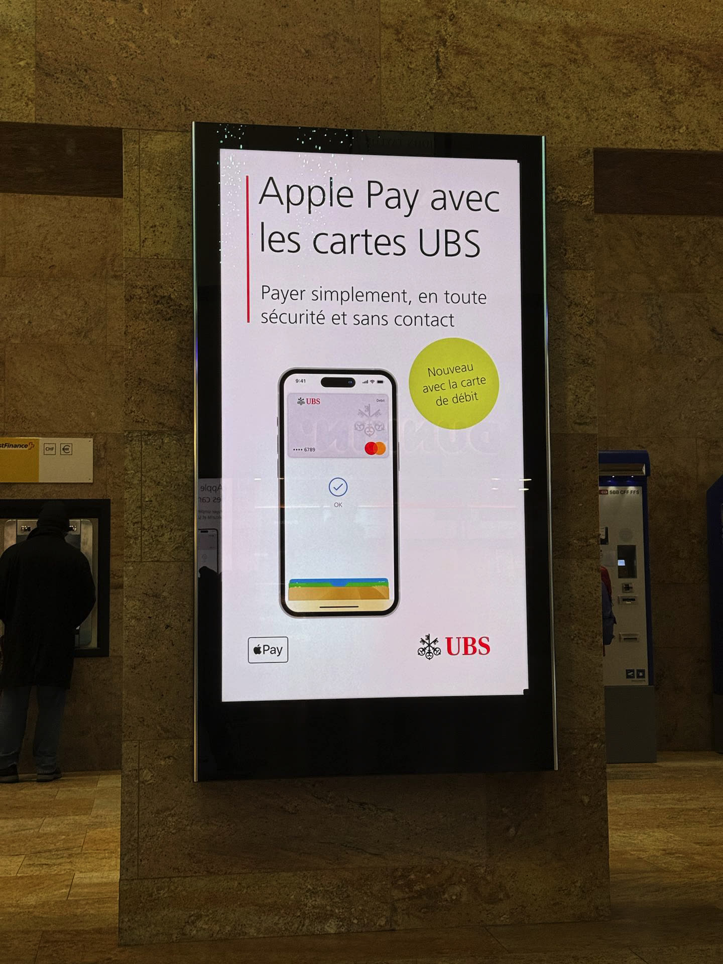 Apple Pay : UBS ajoute les cartes de débit en Suisse - iGeneration