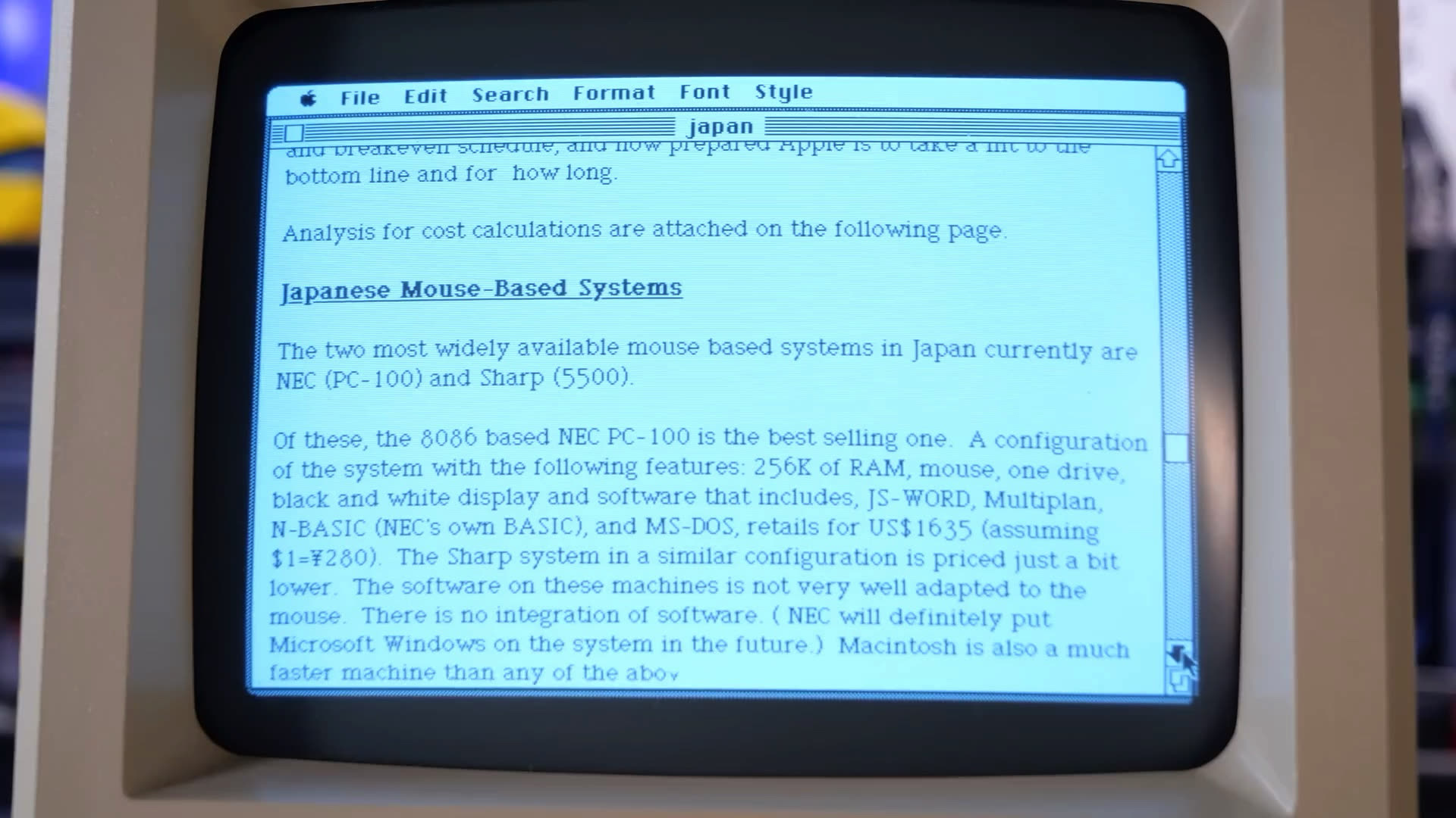 D'anciens documents Apple retrouvés dans un prototype de Macintosh ...