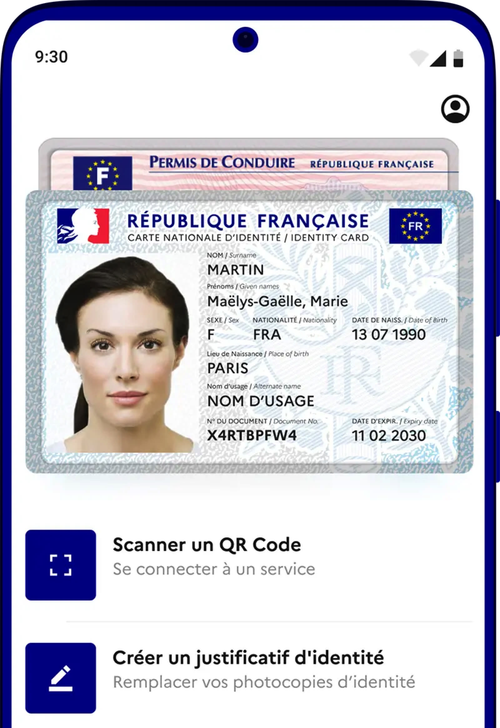 Le permis de conduire devient numérique dans l'app France Identité ...
