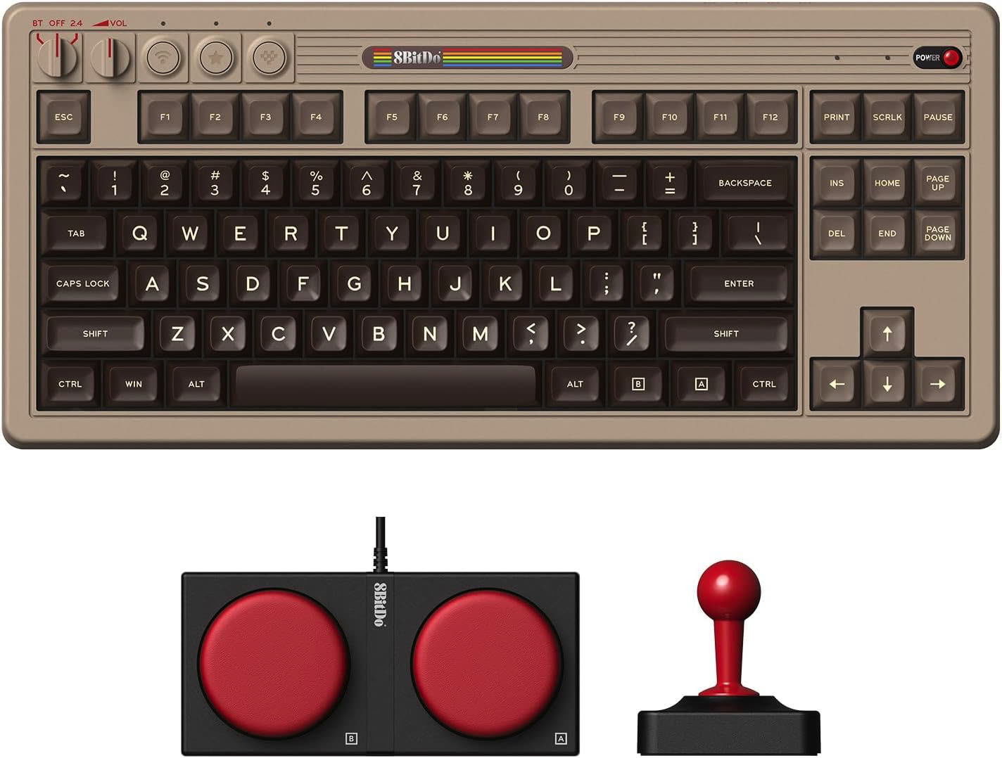 8BitDo lance un clavier largement inspiré du Commodore 64 - MacGeneration