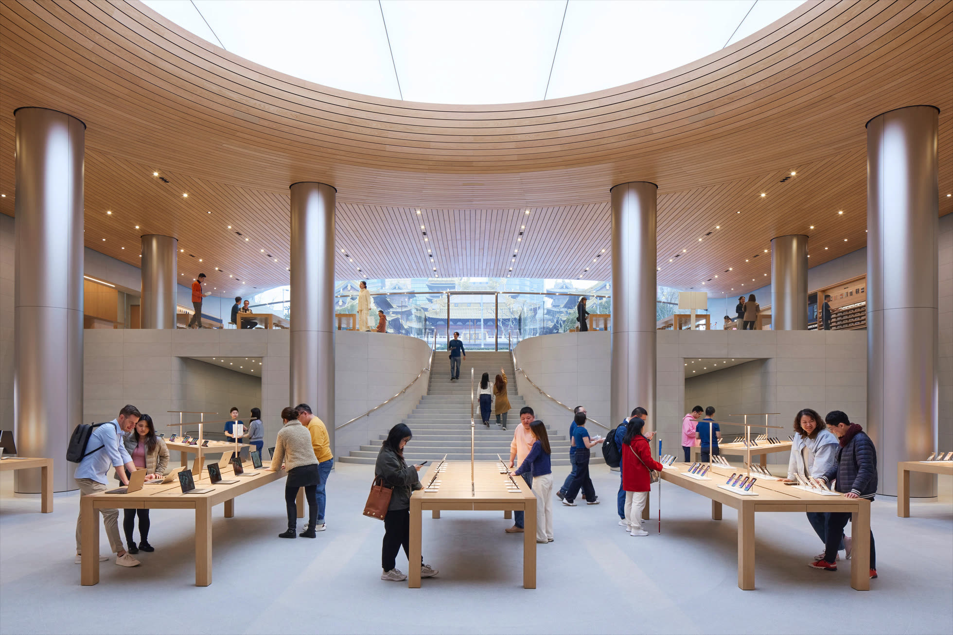 Apple inaugure un très grand Apple Store à Shanghai 🆕 - MacGeneration