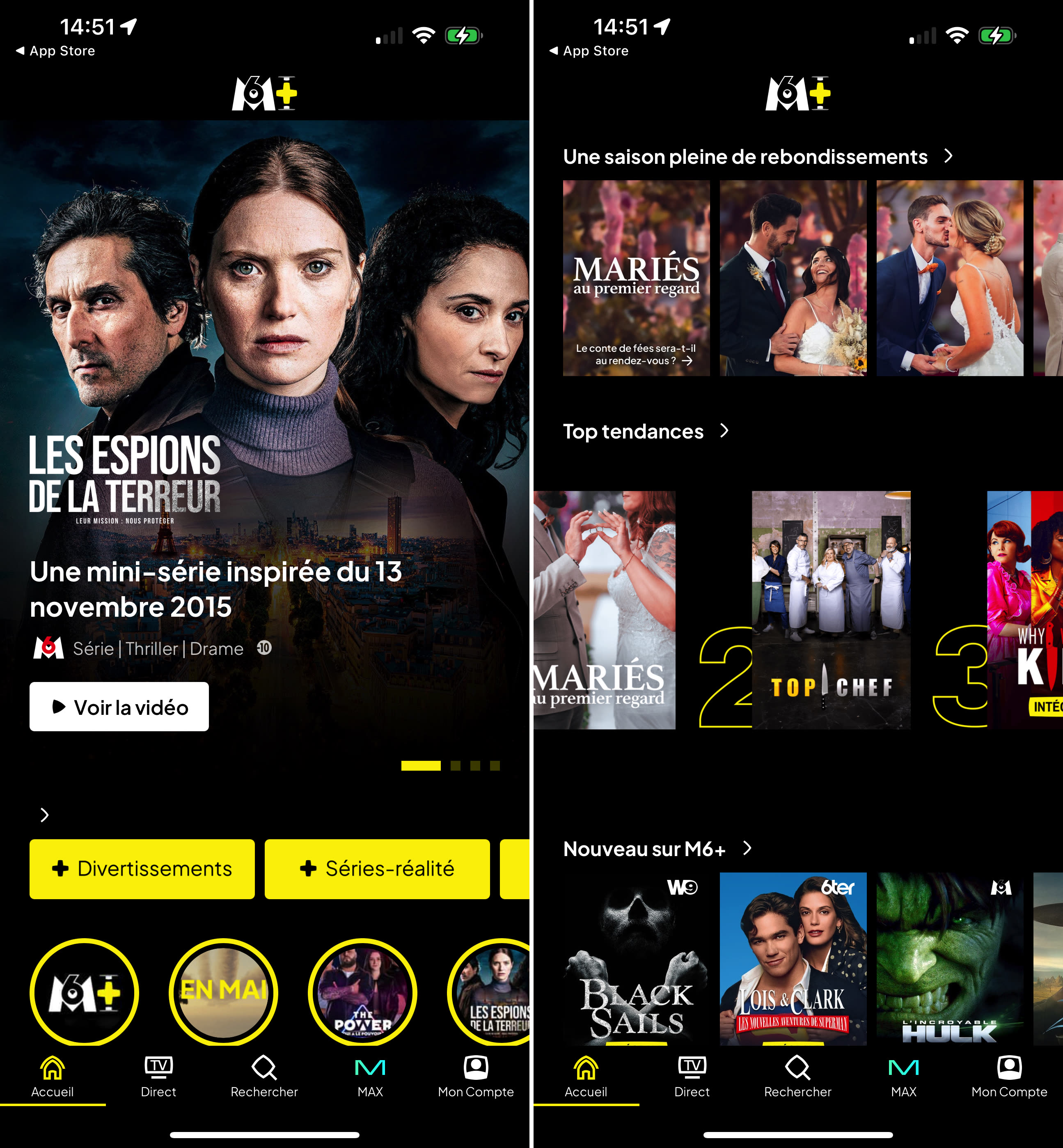 M6+ lance ses nouvelles apps pour iPhone et Apple TV - iGeneration