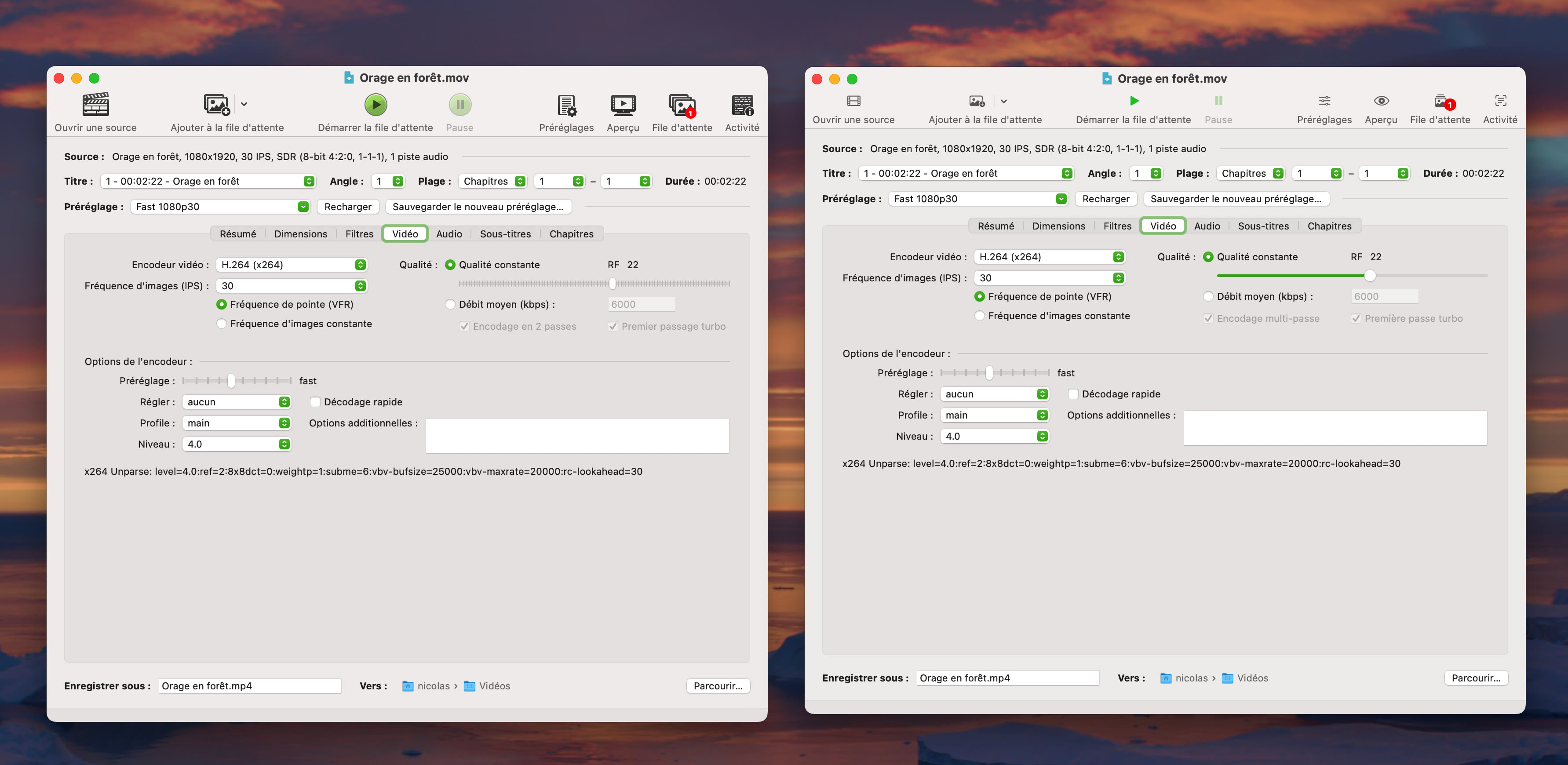 HandBrake 1.8 améliore légèrement son interface sous macOS - MacGeneration