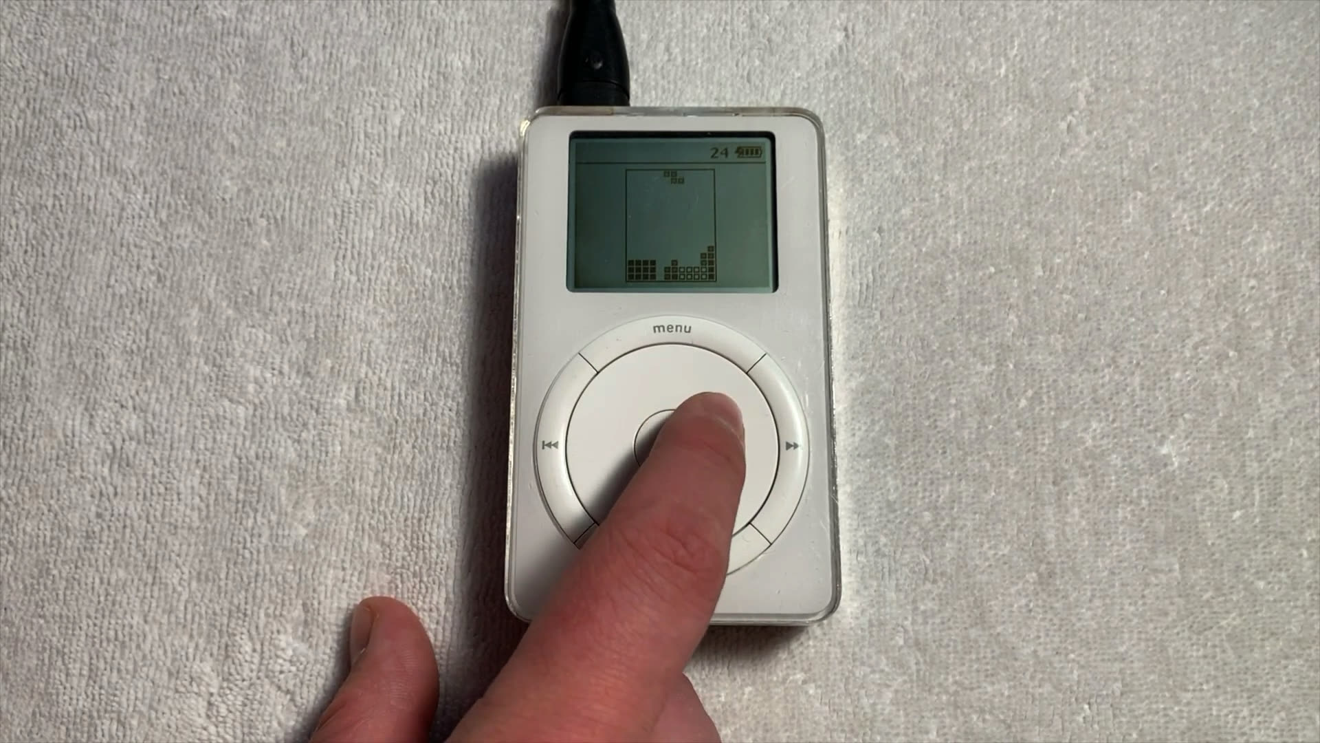 Tetris sur un prototype d'iPod 3G | MacGeneration
