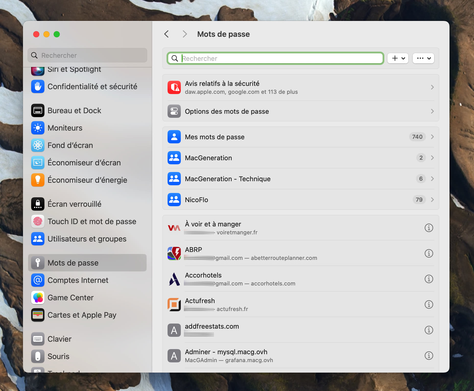 Prise en main de Mots de passe, le gestionnaire de mots de passe enfin indépendant d’iOS 18 et ...