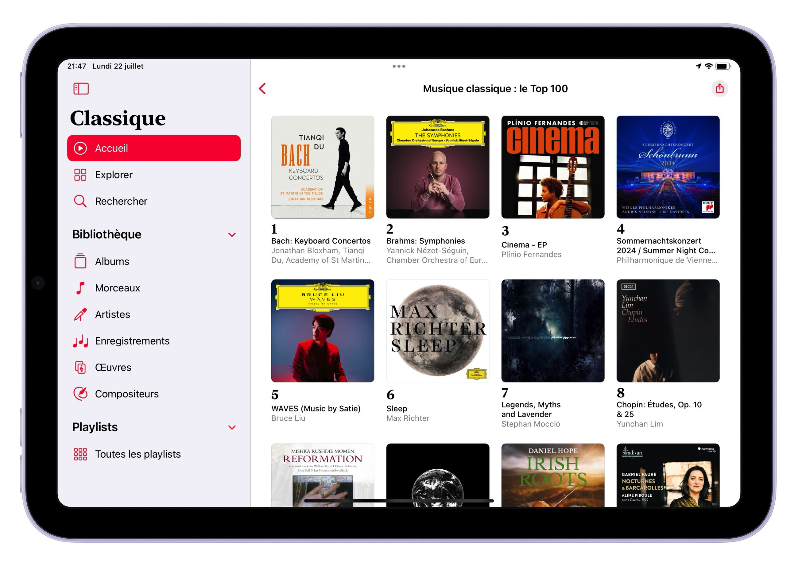 Apple Music Classical révèle les 100 albums de classique les plus ...