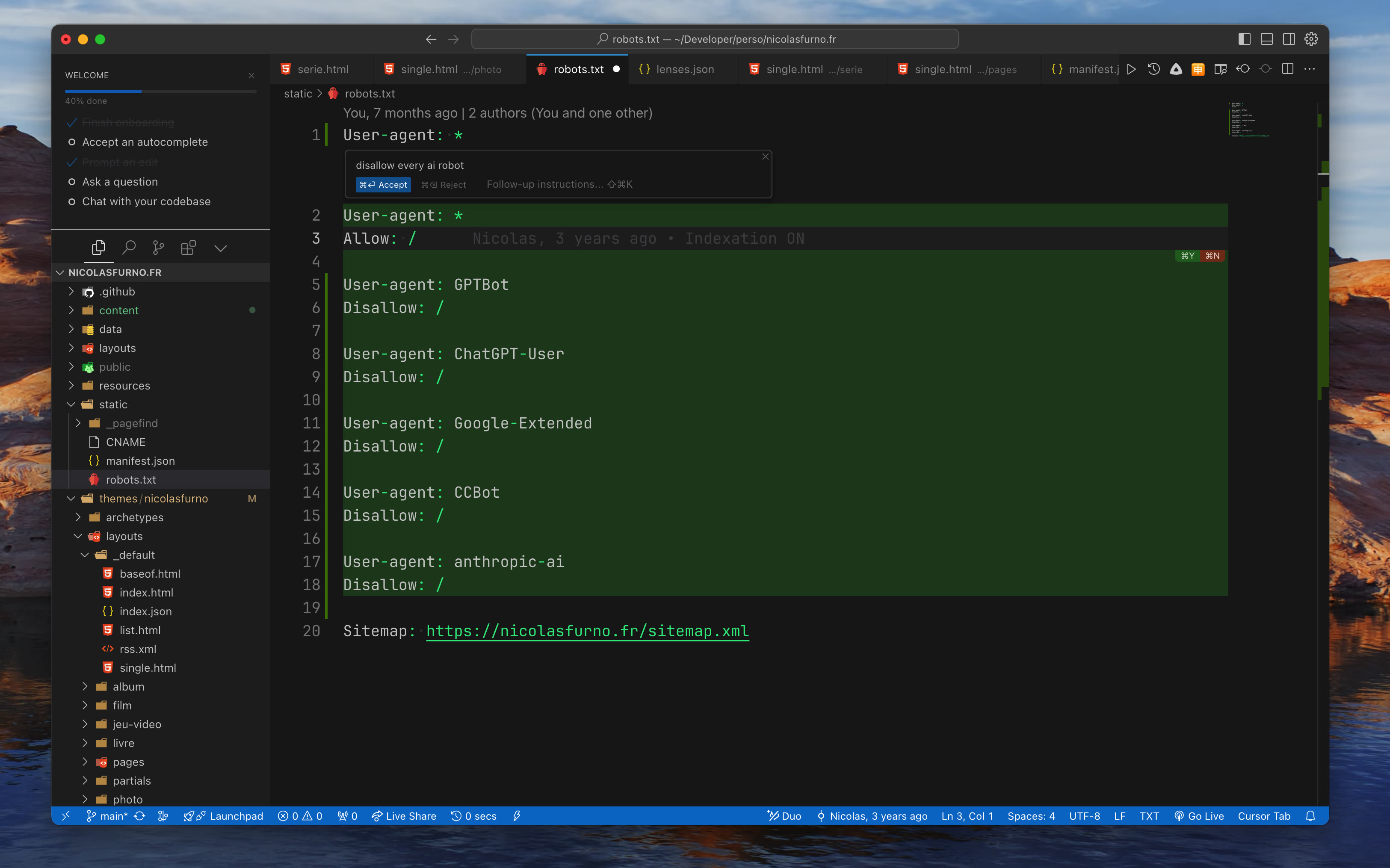 Cursor, un éditeur de code entièrement pensé pour l’IA - MacGeneration