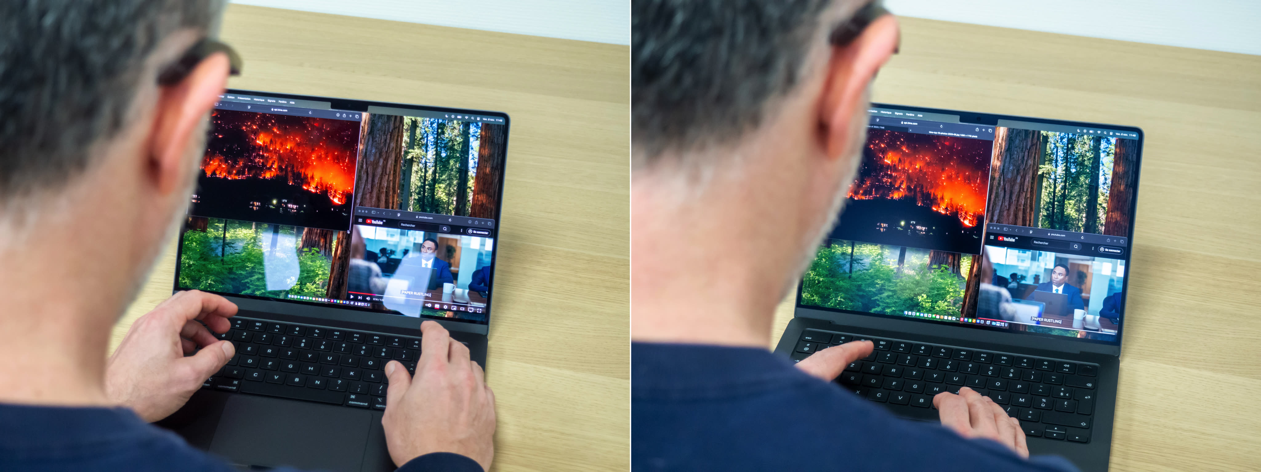 Prise en main du MacBook Pro M4 à écran nano-texturé - MacGeneration