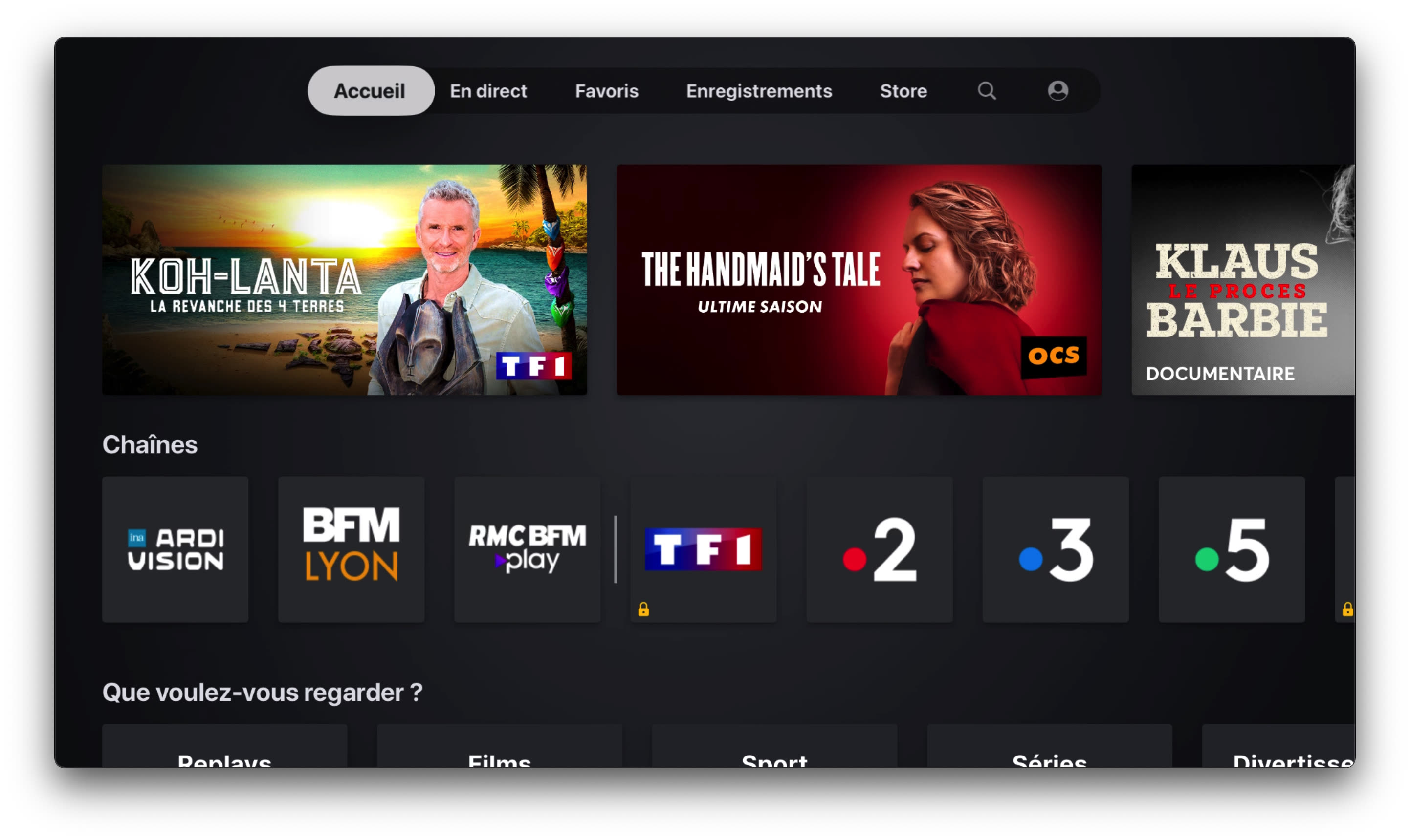 Comment regarder les chaînes de télé sur l’Apple TV : toutes les apps ...
