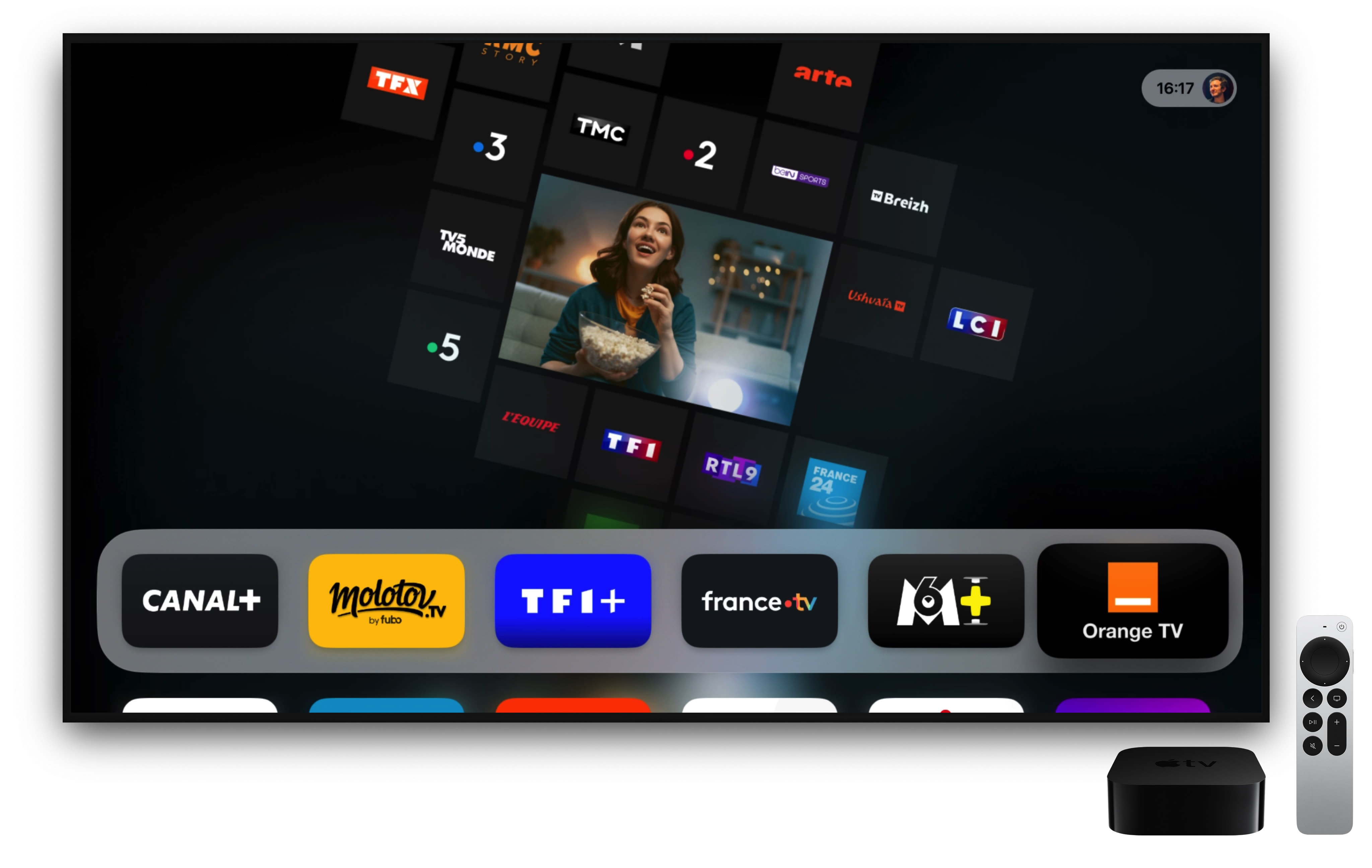 Comment regarder les chaînes de télé sur l’Apple TV : toutes les apps ...