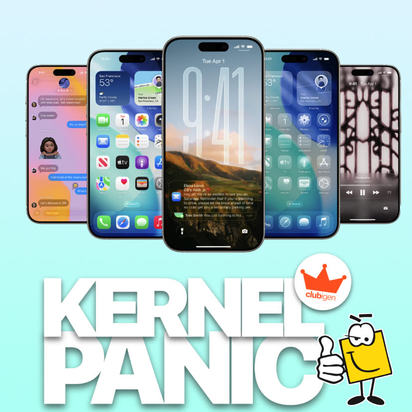 Kernel Panic : que valent les premières bêtas d’iOS et macOS 26 ...