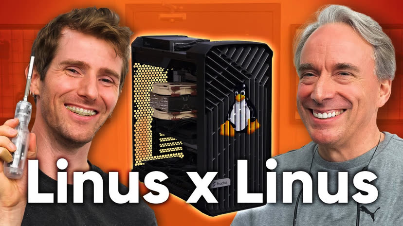 Linus monte le PC de Linus en vidéo - MacGeneration