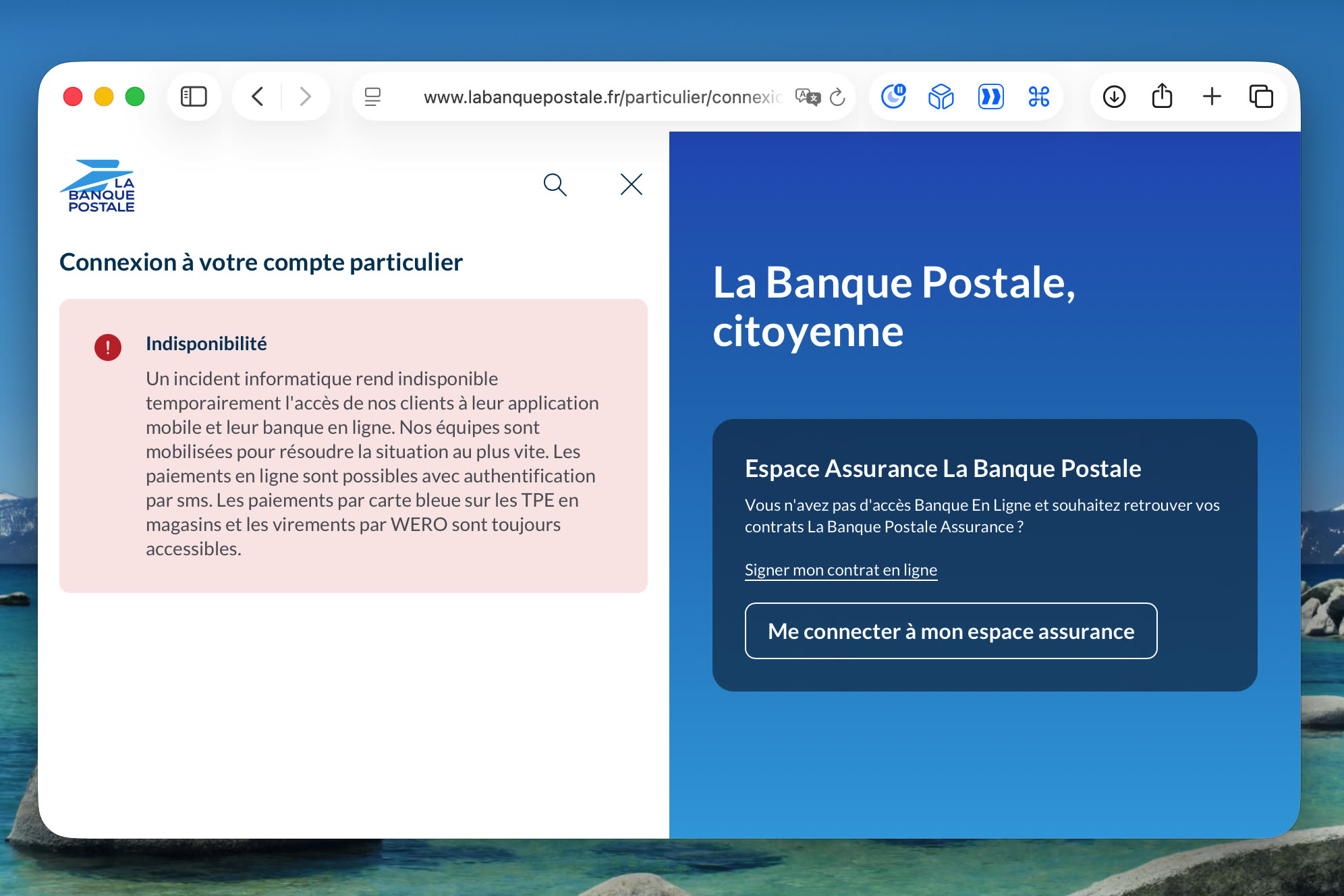 Cyberattaque : les sites et apps de la Poste et de la Banque Postale ...