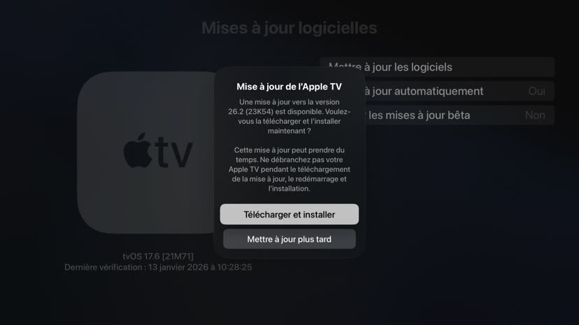 Dix ans après sa sortie, l'Apple TV HD est toujours vaillante et a reçu ...