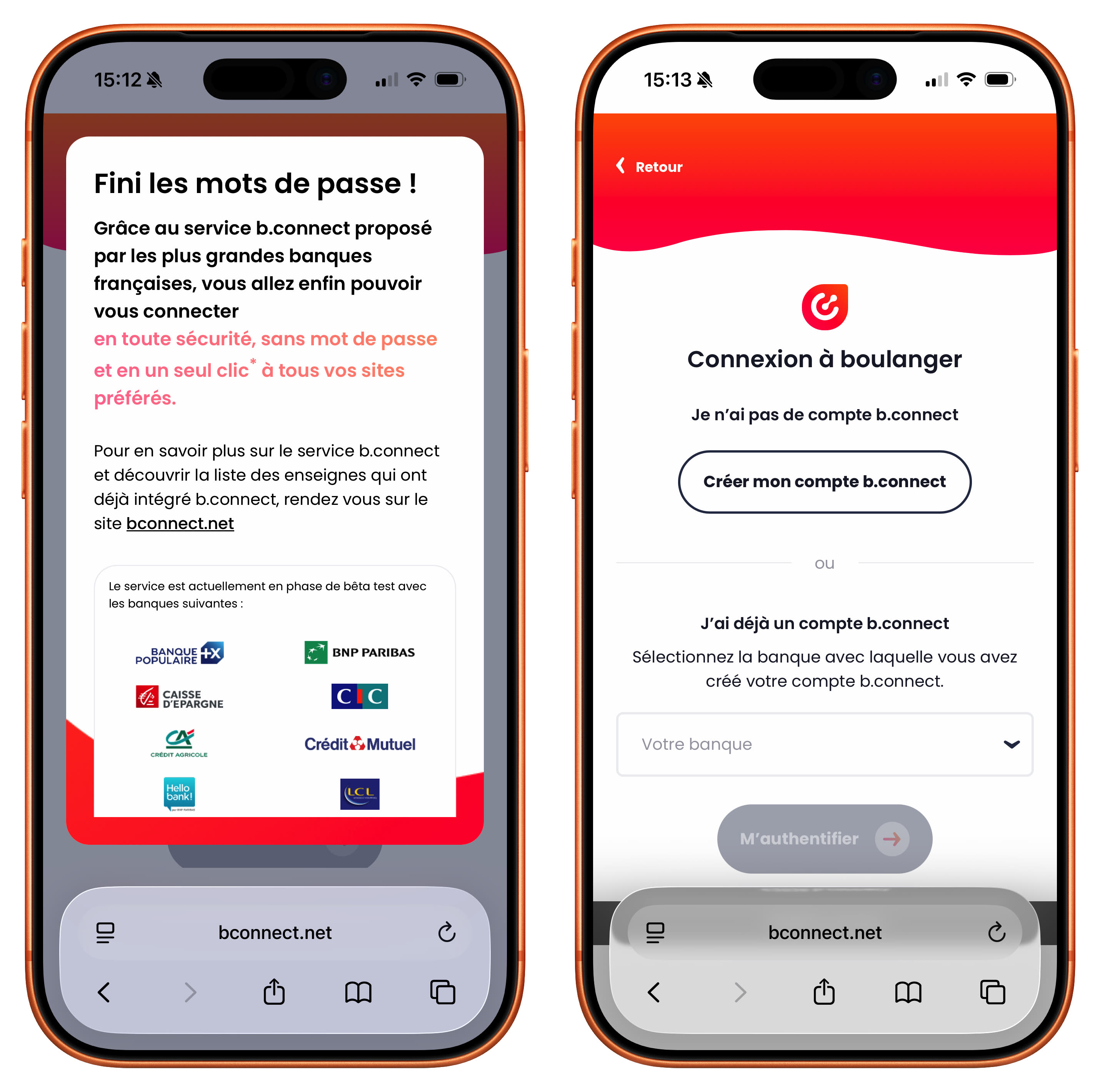 b.connect, le nouveau bouton de connexion que les banques veulent ...